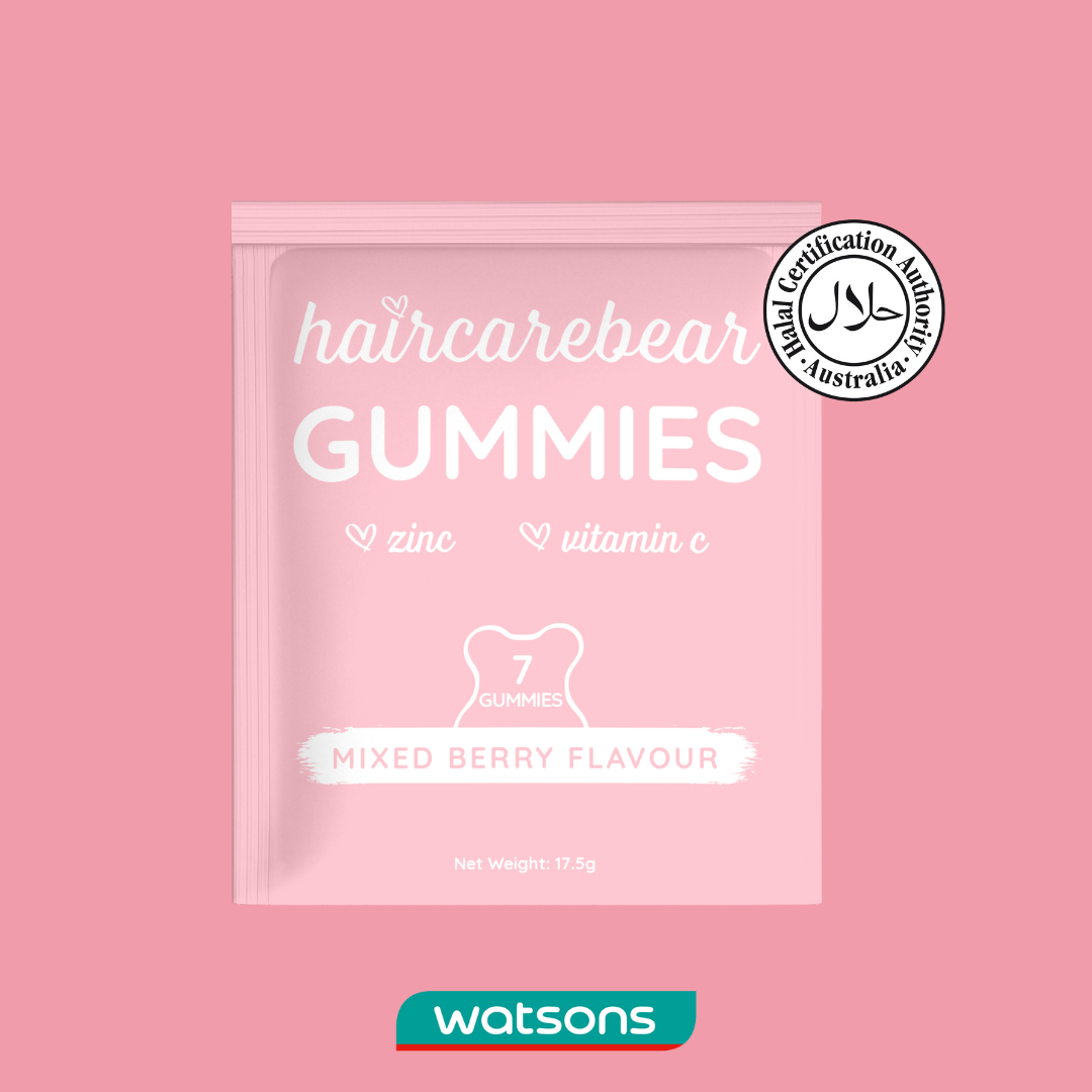 Haircarebear Gummies Sachet - Watsons Exclusive – HaircarebearMalaysia