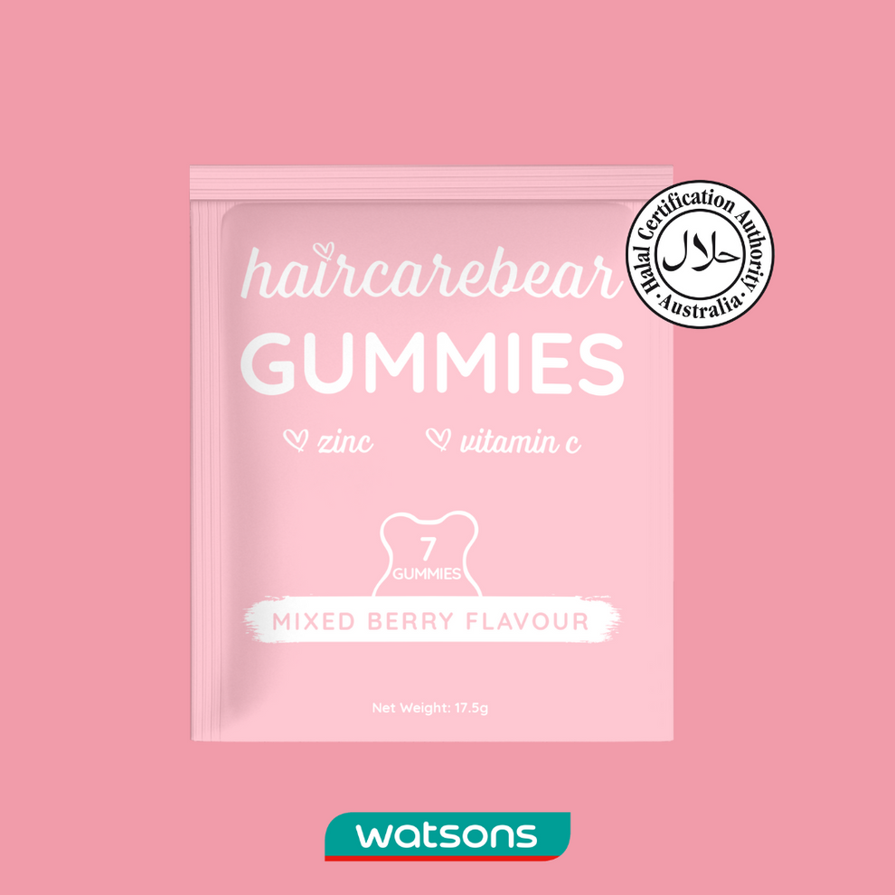 Haircarebear Gummies Sachet - Watsons Exclusive – HaircarebearMalaysia